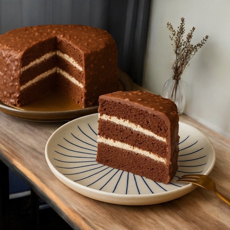 熔岩榛果巧克力蛋糕(6吋) Hazelnut Chocolate CoCa MaMa 可可女神巧克力工坊｜蛋糕/甜點人氣榜 - Pinkoi