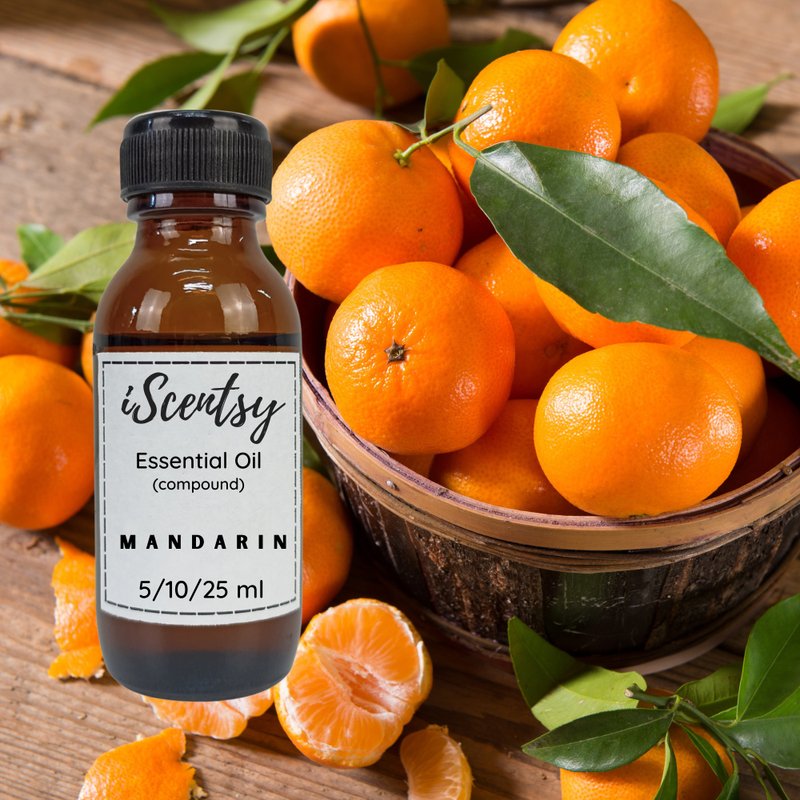 Thai Pure & Natural Essential Oil: Mandarin Essential Oil 100% - 設計館 ...