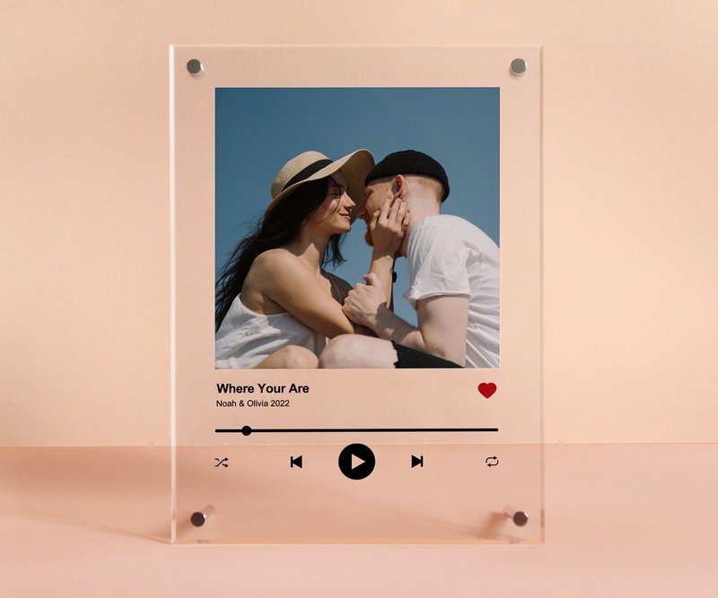 Customized Spotify Frame Valentines Day Birthday Wedding Anniversary ...