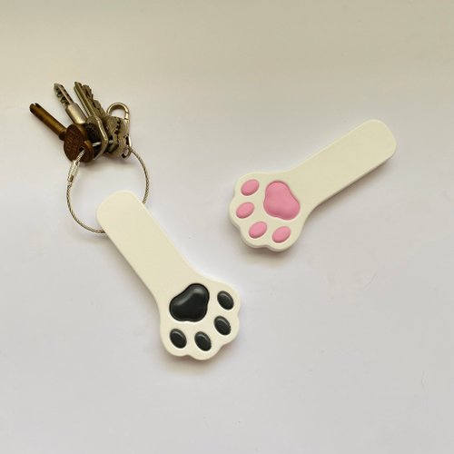 Key chain paw long version - Shop simplewood Keychains - Pinkoi