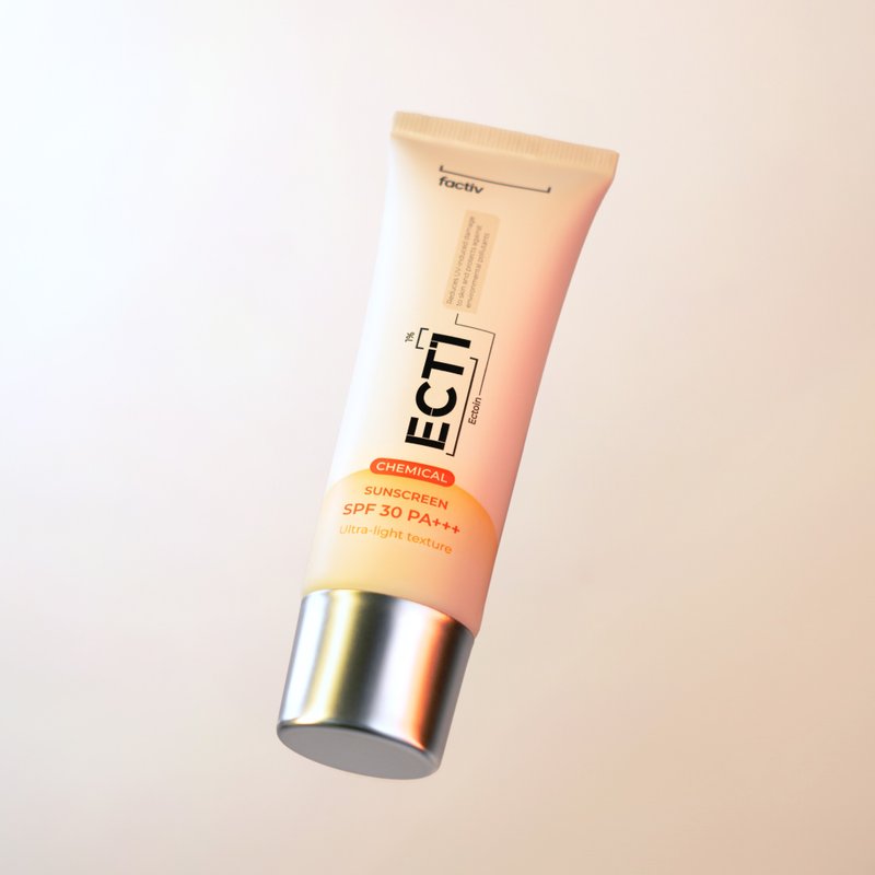 【水感透薄】ECT1 抗敏防曬乳 \\\超乎想像的輕盈防護力/// factiv｜臉部/身體防曬人氣榜 - Pinkoi
