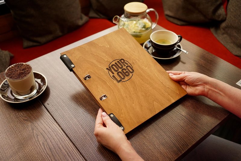 Wooden Menu Cover, Guest book A4 A5 Custom Size kyivworkshop｜其他人氣榜 - Pinkoi