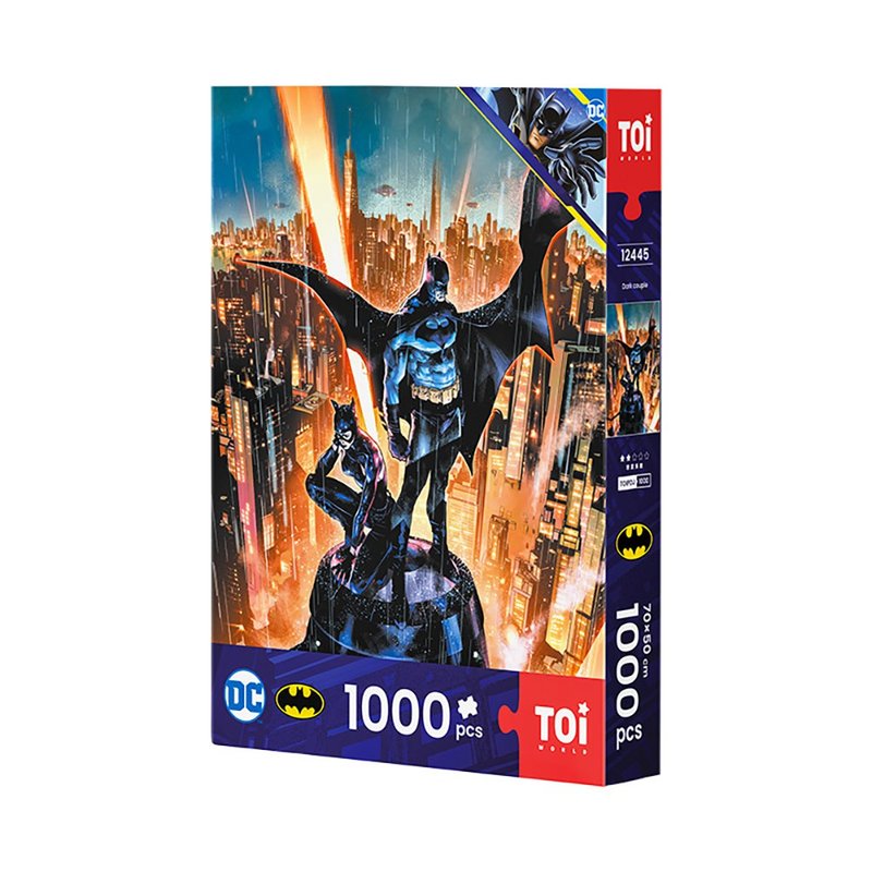 TOi Tuyi [Catwoman and Batman] Jigsaw Puzzle 1000 Pieces DC Animation ...