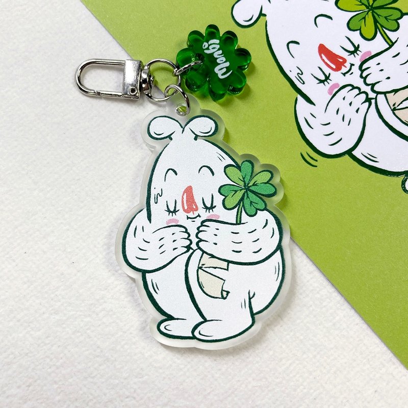 Monbi - Luck Is Coming Soon 鎖匙扣 加分工作社｜鑰匙圈/鑰匙包人氣榜 - Pinkoi