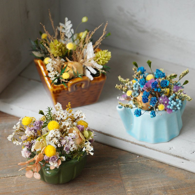【迷你花杯系列】ZAKKA田園風花杯 三入一組 SUN 風格花物｜乾燥花/永生花人氣榜 - Pinkoi