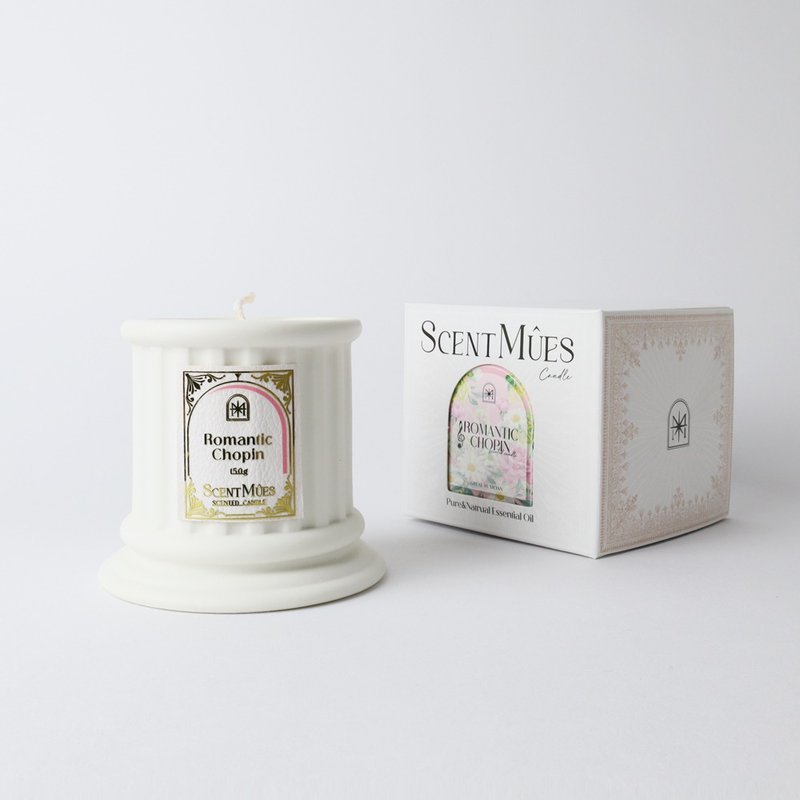 大音樂家 浪漫蕭邦 精油大豆香氛蠟 按摩蠟燭150g (浪漫花香) 森繆斯｜香氛蠟燭/燭台人氣榜 - Pinkoi
