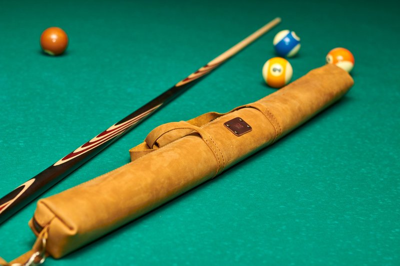 Billiard cue case | Personalized pool cue case | Leather snooker cue ...