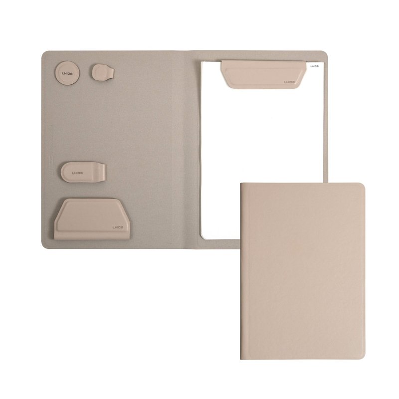 LHiDS秒收磁吸筆記本(A5)輕量版-初秋栗杏 LHiDS｜筆記本/手帳人氣榜 - Pinkoi