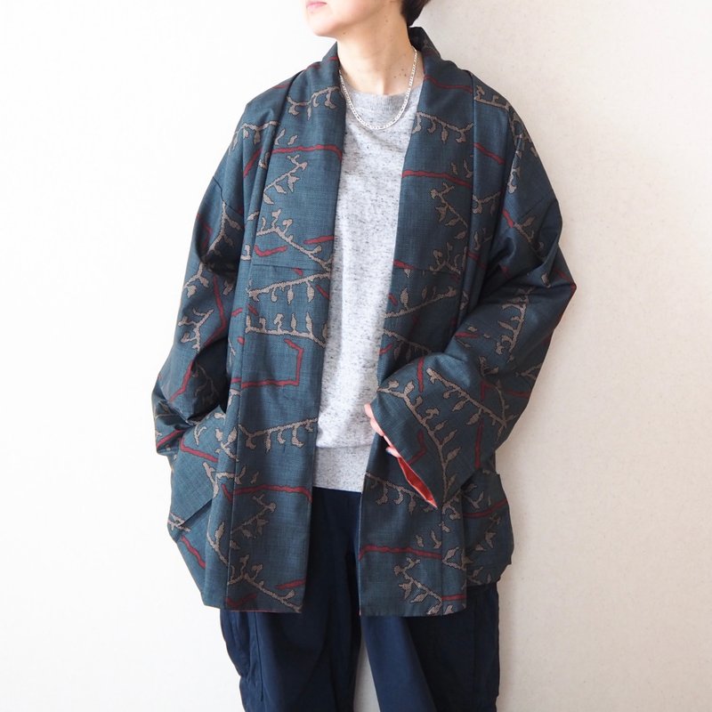 【日本製造】超長袖、格子和服夾克男士、升級改造服裝、禮物 UMUI｜男夾克/外套人氣榜 - Pinkoi