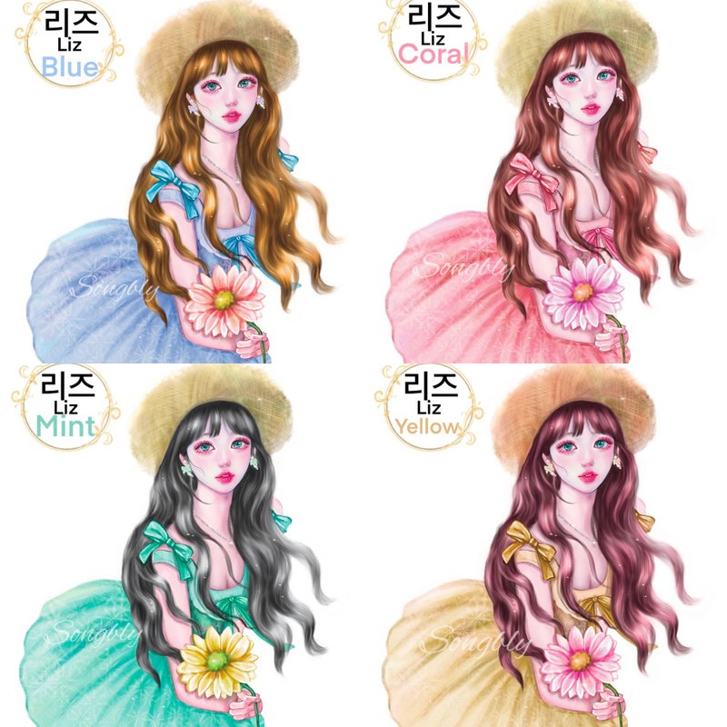 liz sticker all set songbly｜貼紙人氣榜 - Pinkoi