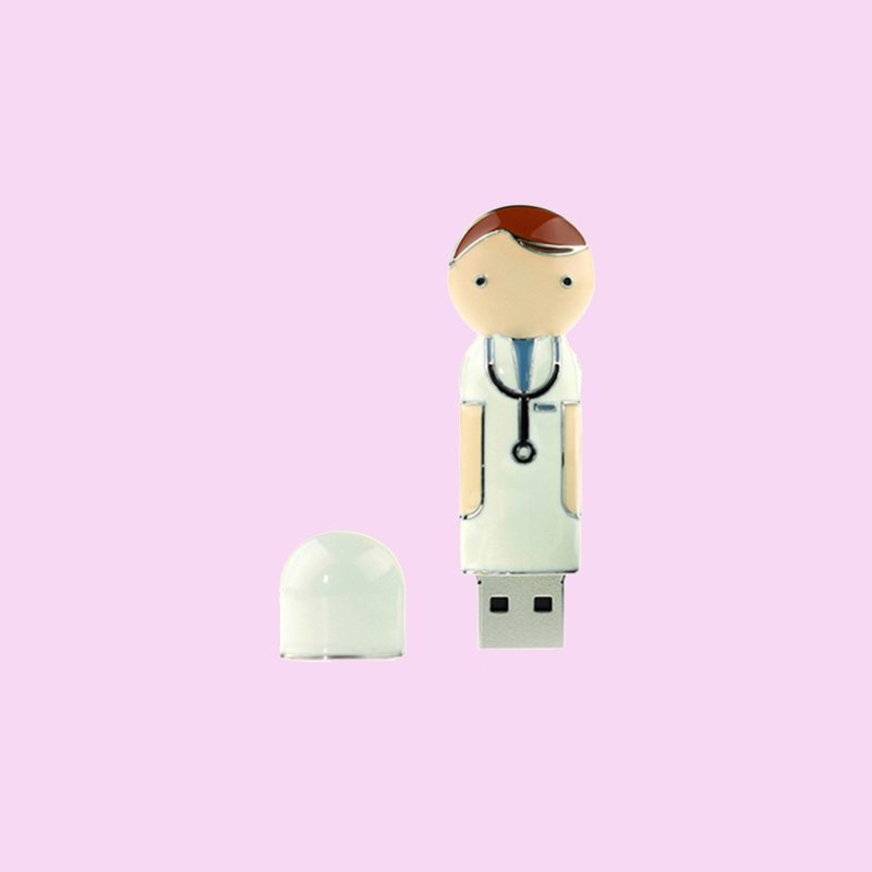 Doctor Shaped USB Flash Drive Metal USB Flash Drive Boutique USB Flash ...