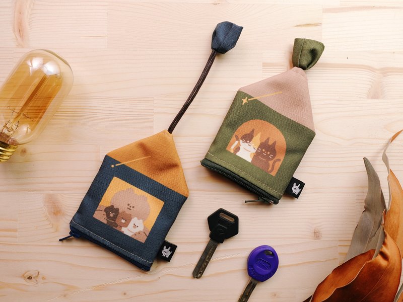Furry Zoo House Key Case HOME SWEET HOME - Shop little yellow studio ...