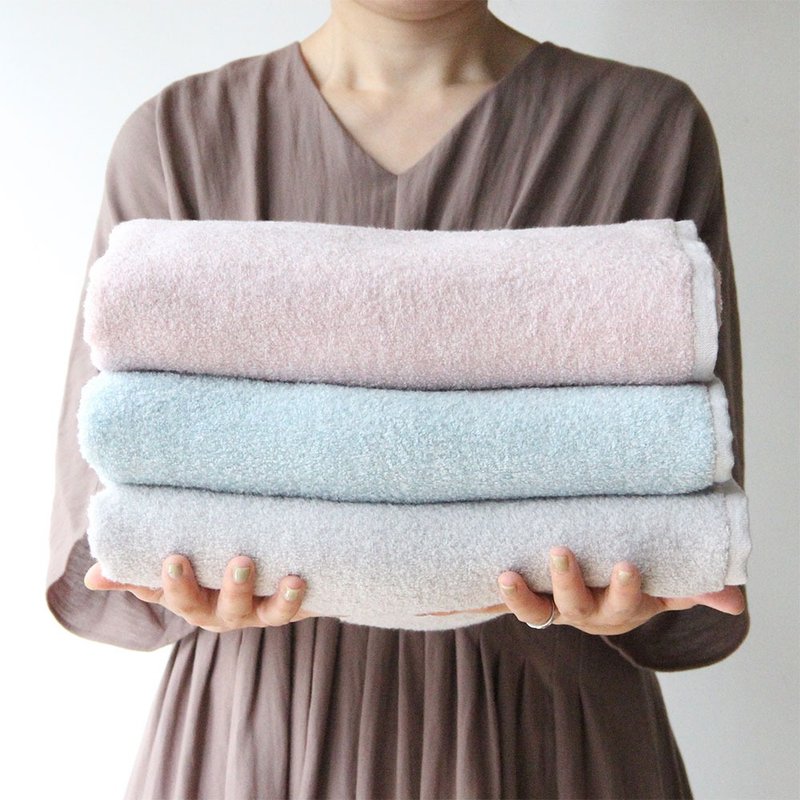 【kontex】Imabari GREIGE series mixed color soft untwisted bath towel/towel (L-70x130 cm) - Shop ...