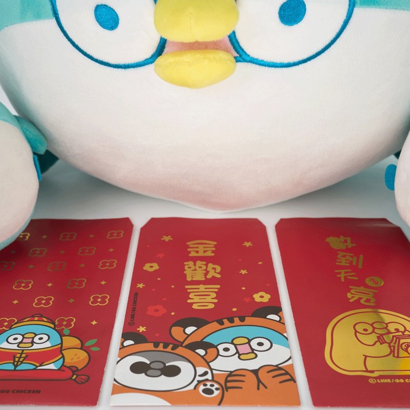 PP mini小小企鵝-新春紅包袋【共3款 共6入】 聚塔｜紅包袋/春聯人氣榜 - Pinkoi