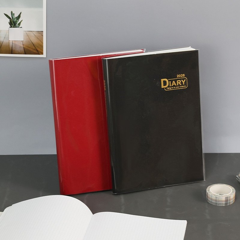 Chuyu 2026年A5/25K年度日誌/傳統工商手冊/手帳/週誌手札行事曆 珠友文化 Chuyu Culture｜筆記本/手帳人氣榜 - Pinkoi