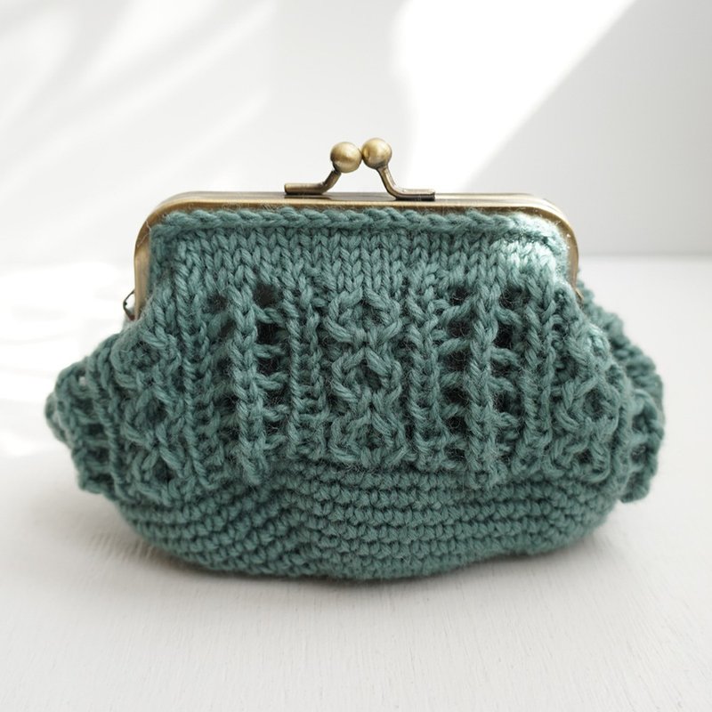 Ba-ba handmade Pattern knitted pouch No.C1589 SHOP2155｜化妝包/收納袋人氣榜 - Pinkoi