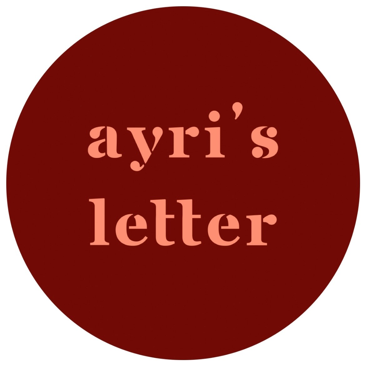 張西 Ayri's Letter - 官方線上商店 | Pinkoi 全系列好評上架中